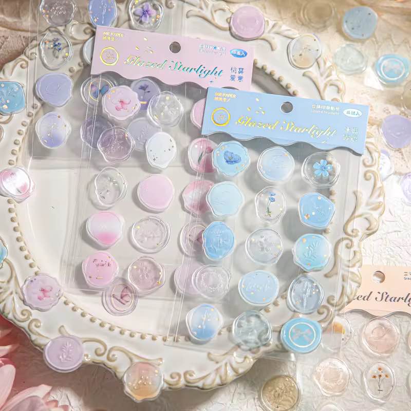 Glazed Starlight Stickers – GoldSpur